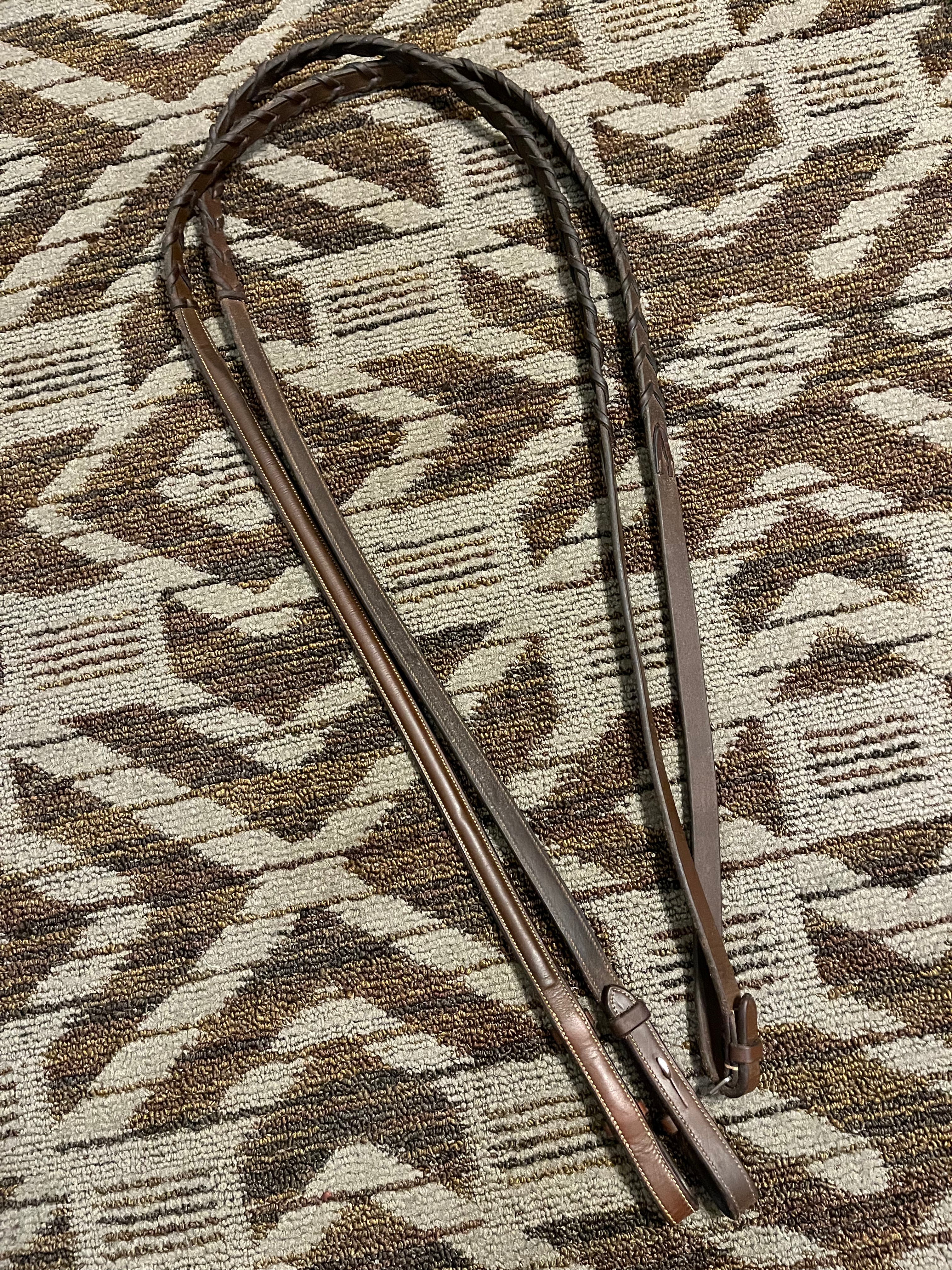 Raised Laced Reins – Crowhop Tack Shop, LLC